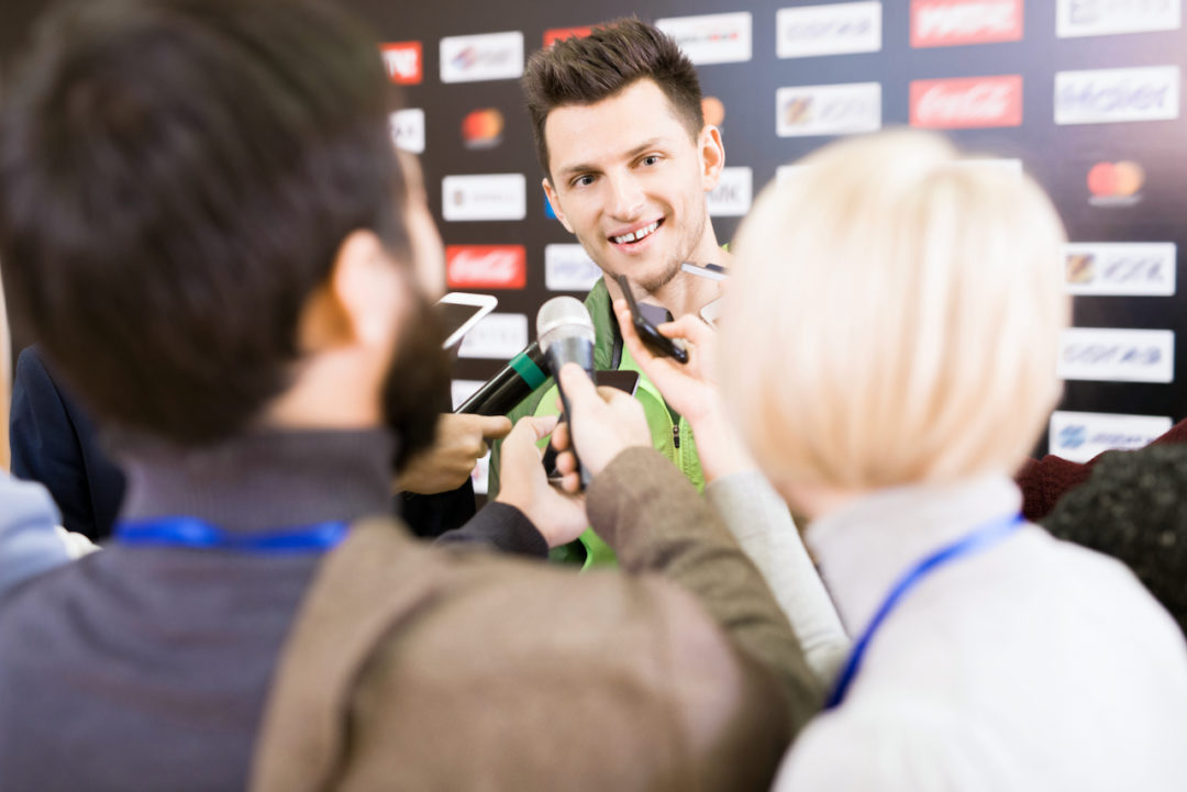 Speaking to the media | Reactive Sports Media